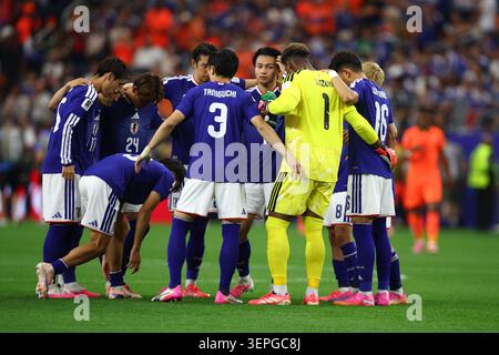 DALLAS, USA - 14th June 2026: Koki Ogawa of Japan celebrates scoring ...