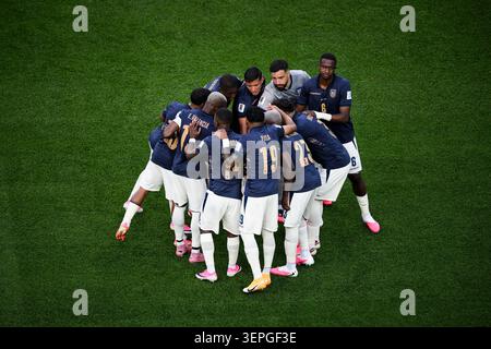 Players of Ecuador form a circle priro to the FIFA World Cup 2026 Group ...