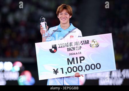 Tokyo, Japan. 13th June, 2026. fans Football/Soccer : J.LEAGUE ALL-STAR ...
