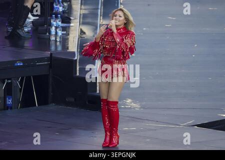 Helene Fischer live at a concert of her 360? Stadium Tour 2026 at the ...