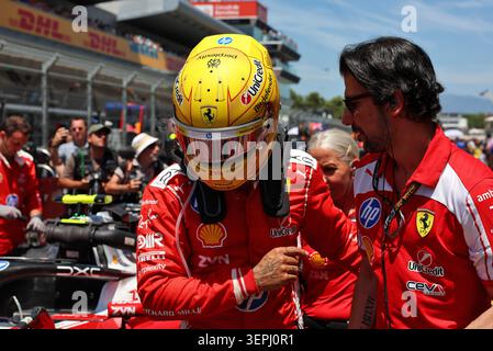 Barcelona, Spain. 14th June, 2026. Lewis Hamilton (GBR) Scuderia ...
