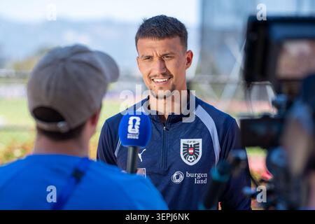 Dejan Ljubicic (AUT) on Friday, June 12, 2026, during a press ...