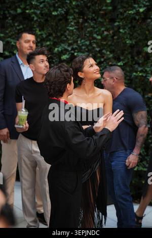 Madrid, Spain. 15th June, 2026. Actors Zendaya and Tom Holland at ...