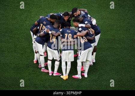 Players of Ecuador form a circle prior to the FIFA World Cup 2026 Group ...