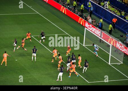 Wilfried Singo of Cote d'Ivoire attempts a bicycle kick during the FIFA ...