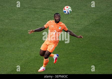 Ghislain Konan of Cote d'Ivoire in action during the FIFA World Cup ...