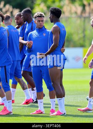 Desire DOUE of France during the training session at University of ...