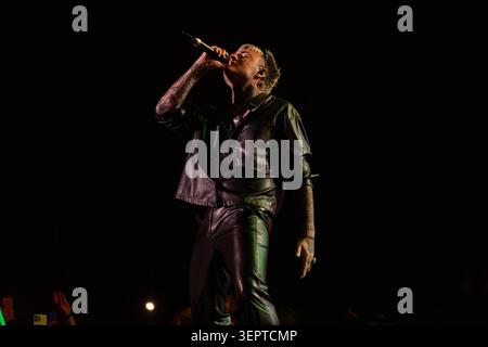 Manuel Franco Rocati ( aka Rosa Chemical) performs live at Kiss kiss ...