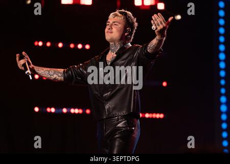 Manuel Franco Rocati ( aka Rosa Chemical) performs live at Kiss kiss ...