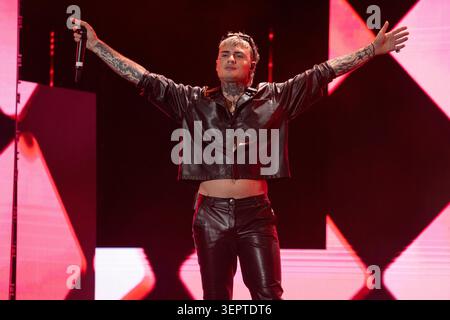 Manuel Franco Rocati ( aka Rosa Chemical) performs live at Kiss kiss ...
