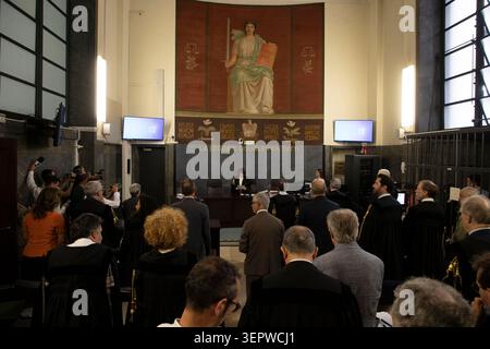 Milano, Italia. 16th June, 2026. Fire in an apartment on Via Bronzino ...