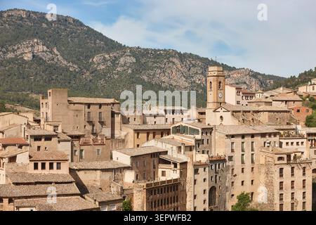 Picturesque priorat village of Vilella Baixa. Tarragona, Catalonia ...