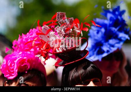 Racegoers during day one of Royal Ascot at Ascot Racecourse Berkshire ...