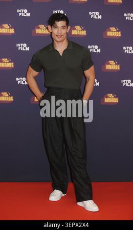 Christopher Chung arriving for the Into Film Awards at Odeon Luxe ...