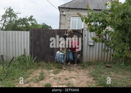 Druzhkivka, Ukraine. 15th June, 2026. The ‘White Angels' police unit ...