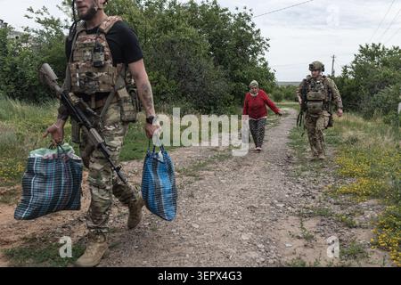 Druzhkivka, Ukraine. 15th June, 2026. The Ukrainian police unit ‘White ...