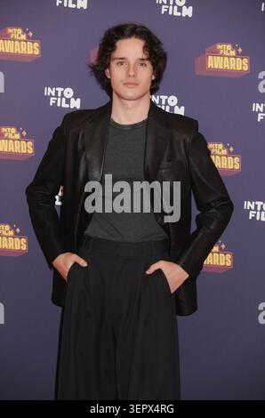 Harry Collett arriving for the Into Film Awards at Odeon Luxe ...