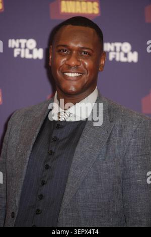Abubakar Salim arriving for the Into Film Awards at Odeon Luxe ...