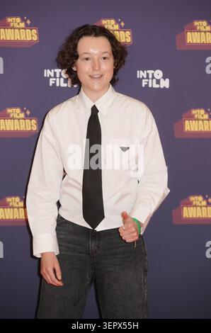 Bella Ramsey arriving for the Into Film Awards at Odeon Luxe, Leicester ...