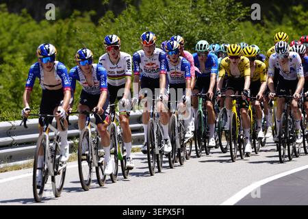 Italia. 16th June, 2026. The race during Stage 3 of the Giro Next Gen ...
