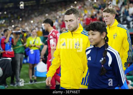 Gabriel Gudmundsson of Sweden before the FIFA World Cup Group F match ...