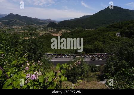 Italia. 16th June, 2026. The race during Stage 3 of the Giro Next Gen ...