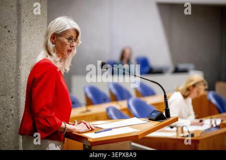 THE HAGUE - Mona Keijzer during the weekly question hour in the House ...