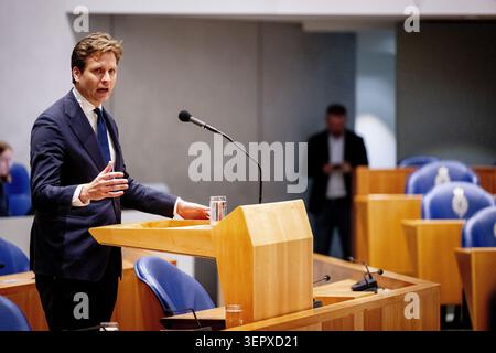 THE HAGUE - Vincent Karremans, Minister of Infrastructure and Water ...