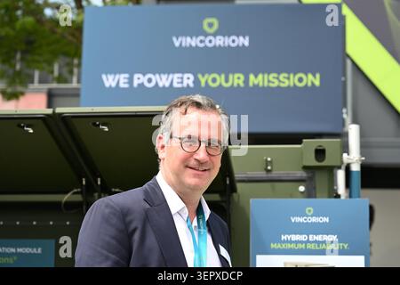 FILED - 15 June 2026, France, Paris: At the Eurosatory defense trade ...