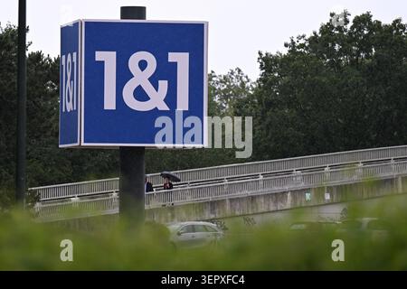 FILED - 02 June 2026, North Rhine-Westphalia, Duesseldorf: A large cube ...