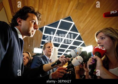 THE HAGUE - Jesse Klaver during the weekly question hour in the House ...