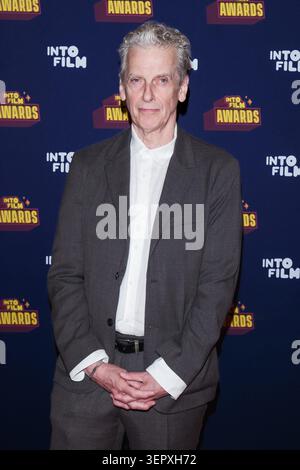 Peter Capaldi seen attending the Into Film Awards 2026 at Odeon Luxe ...