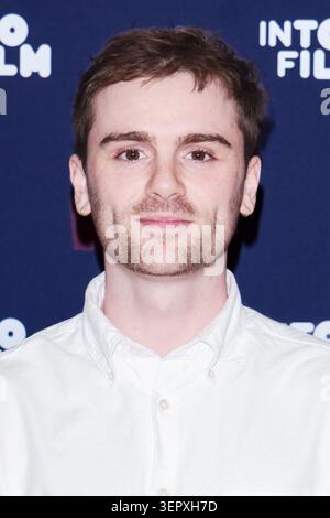 Mitchell Robertson seen attending the Into Film Awards 2026 at Odeon ...