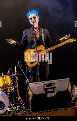 Varese Italy. 15th jun 2026. The American garage rock band THE DEL ...