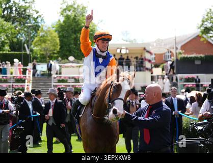 Ten Bob Tony and jockey Kieran Shoemark in the winner's enclosure after ...