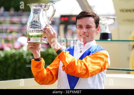 Ten Bob Tony and jockey Kieran Shoemark in the winner's enclosure after ...