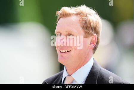 Winner trainer Ed Walker after Ten Bob Tony won the Queen Anne Stakes ...