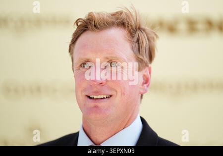 Winner trainer Ed Walker after Ten Bob Tony won the Queen Anne Stakes ...