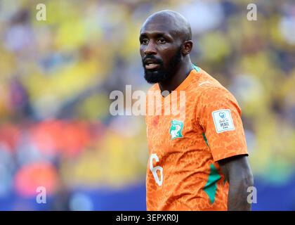 Seko Fofana of Cote d'Ivoire in action during the FIFA World Cup 2026 ...