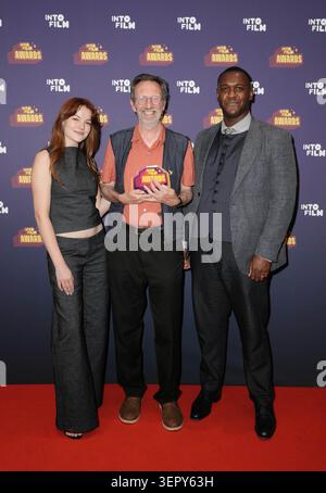 Izzy Meikle-Small (left) and Abubakar Salim (right) with Ben Gregory ...