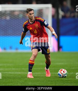 Fabian Ruiz (Spain) controls the ball during Spain and Cape Verde ...