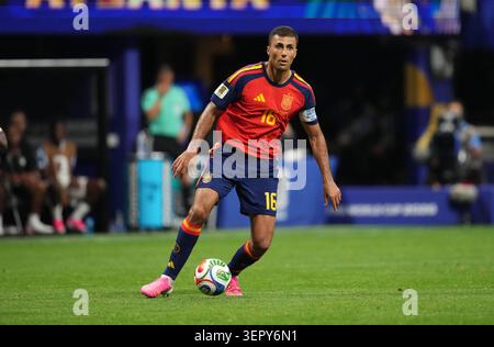 Alex Baena (Spain) controls the ball during Spain and Cape Verde, Group ...