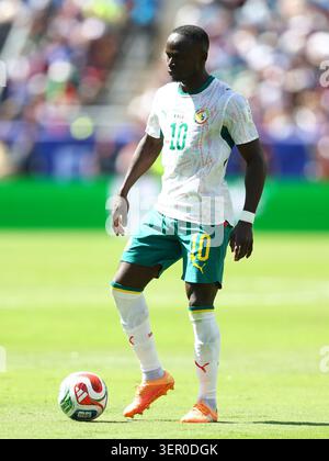 NEW JERSEY - Sadio Mané of Senegal during the FIFA 2026 World Cup Group ...