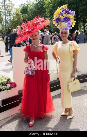 Ascot, UK. 16th June, 2026. King Charles, Queen Camilla attending the ...