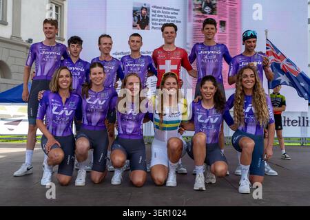 SONDRIO, ITALY - JUNE 16: APPLETON Talia, COUPLAND Mackenzie, GONTOVA ...