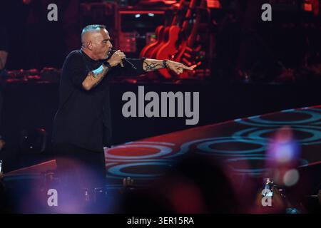 Eros Ramazzotti during the Una Storia Importante World Tour 2026, at ...