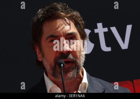 HOLLYWOOD, CALIFORNIA - JUNE 16: Javier Bardem poses during the ...