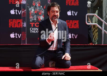 HOLLYWOOD, CALIFORNIA - JUNE 16: Javier Bardem poses during the ...