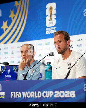 DALLAS - Harry Kane of England during the 2026 World Cup, England MD-1 ...