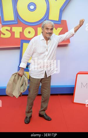 Massimo Dapporto attends the red carpet of Disney Pixar movie Toy Story ...